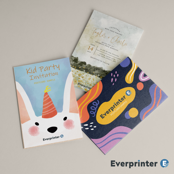 明信片 - Everprinter 貼紙先生 - 線上印刷服務，質感高價格好